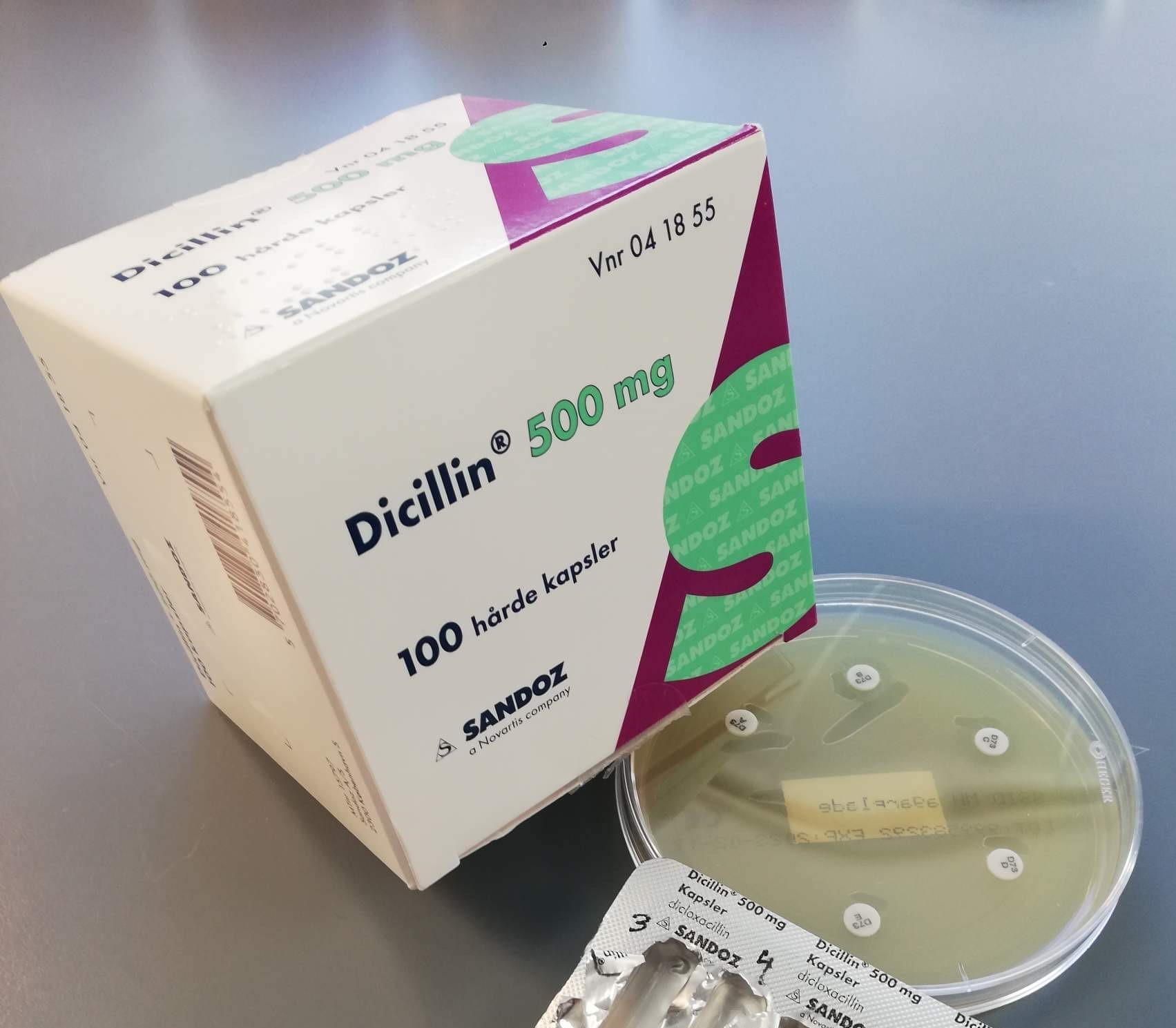 Flere tilfælde med multiresistente bakterier efter Dicillin-indtag