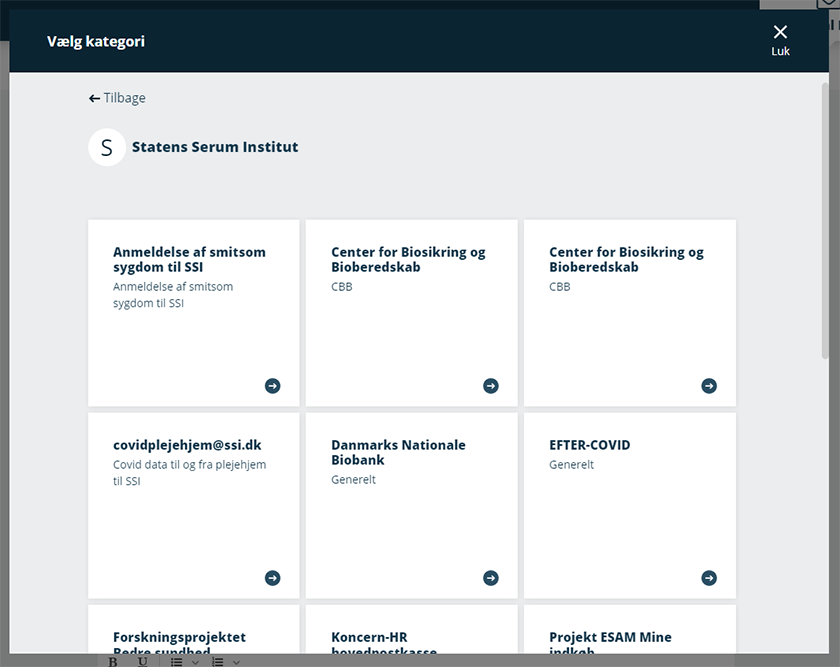 Sikker kommunikation med SSI